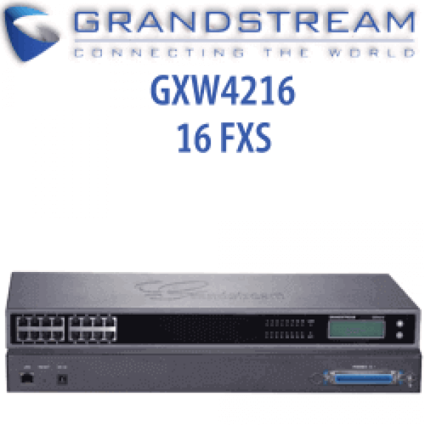Grandstream GXW4216 VoIP Gateway Buy and Review in Dubai, Abudhabi, UAE